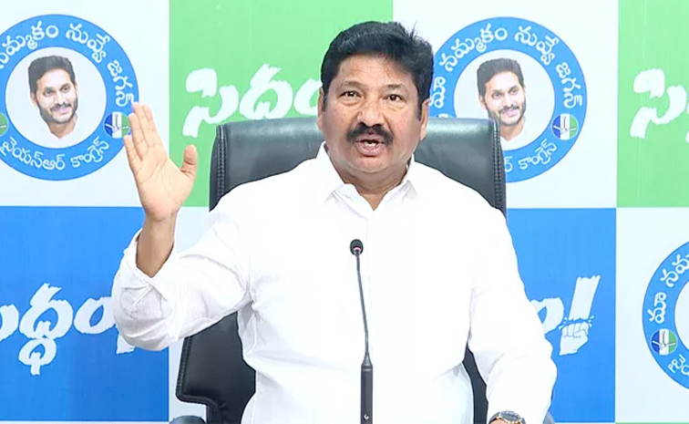 ‘చంద్రబాబు దిగజారుడు రాజకీయాలు మానుకో’ | Jogi Ramesh Slams Chandrababu ...